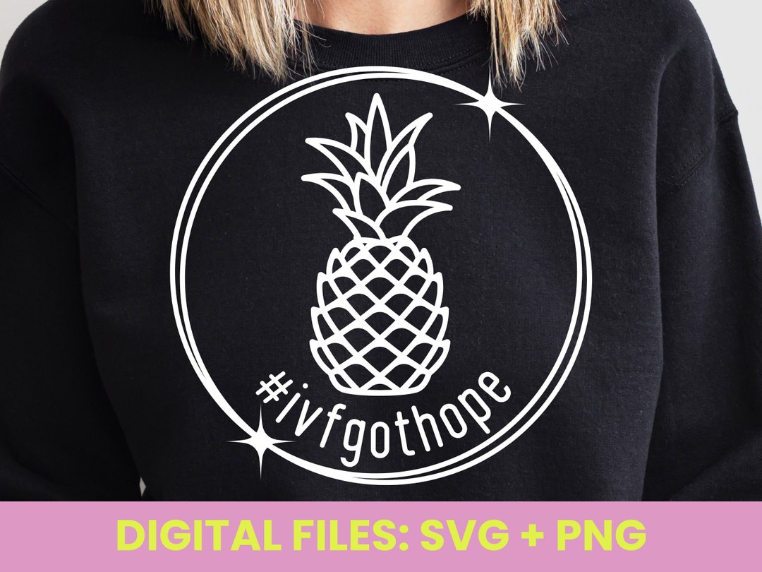 IVF Got Hope SVG & PNG Digital Download, Transfer Day Gift, Fertility ...