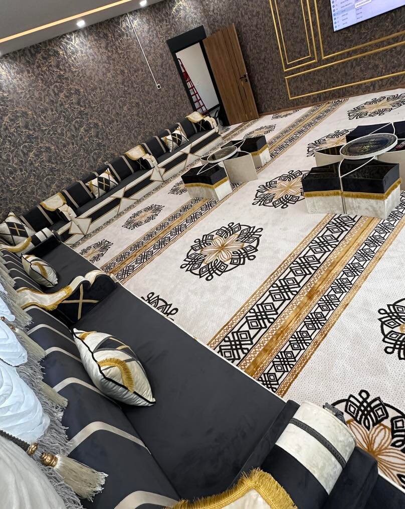 Custom Size Arabic Floor Sofa, Arabian Sofa, Moroccan Sofa Set, Arabic ...