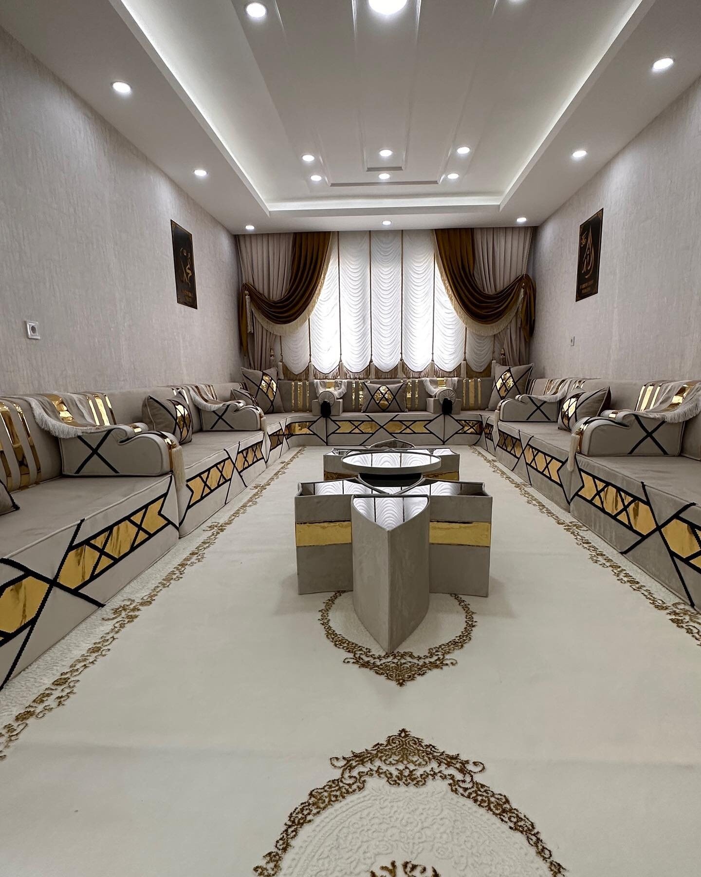 Custom Size Floor Sofa, Arabian Sofa Set, Moroccan Sofa Set, Arabic ...