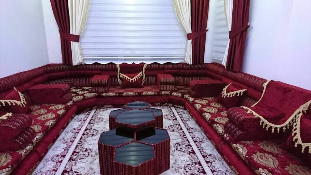 Custom Size Arabic Sofa, Arabic Sofa Set, Moroccan Sofa Set, Arabic ...