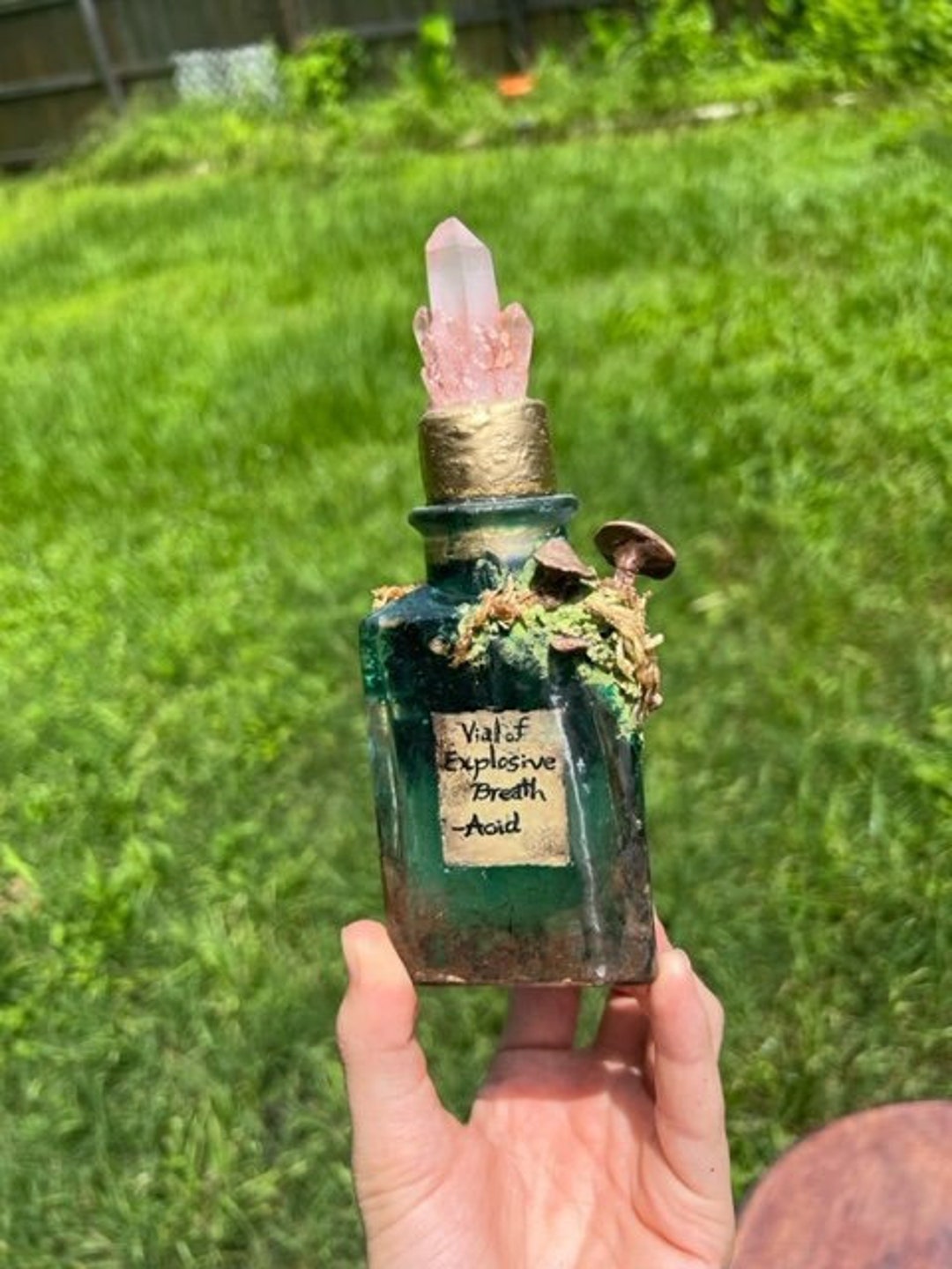 Vial of Explosive Breath - Acid - Etsy