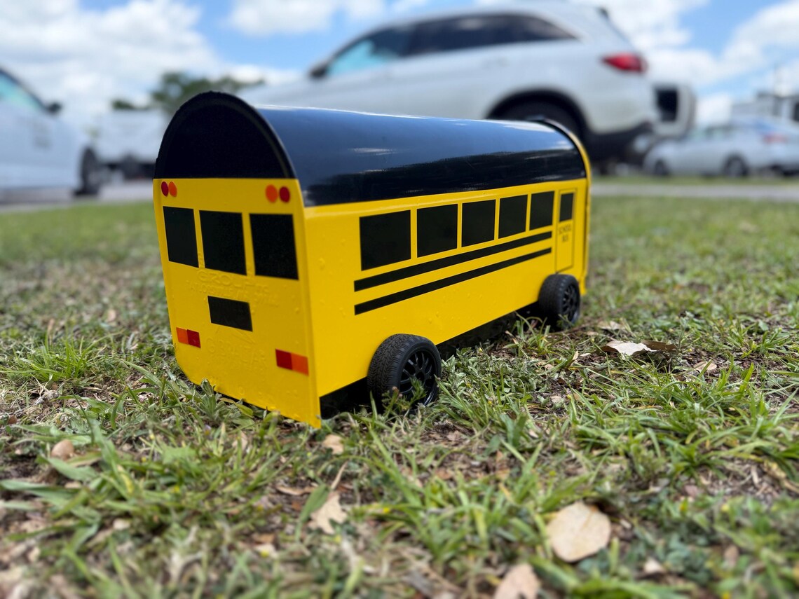 School Bus Mailbox - Etsy