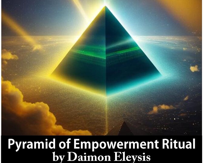Pyramid of Empowerment Ritual - Attunement - Energize - Charged - Boost ...