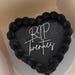 RIP Twenties Cake Charm, Personalised Cake Name Charm, Custom Glitter ...