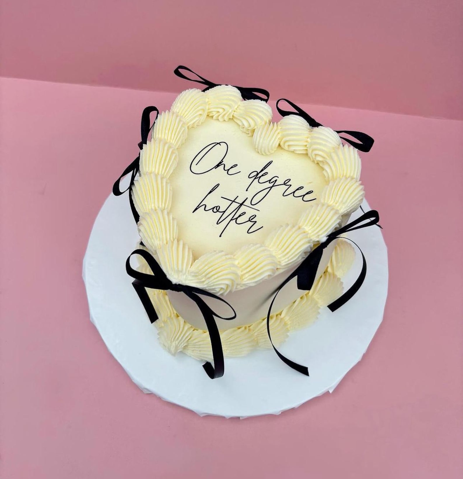One Degree Hotter Cake Topper Charm, Personalised Degree Cake Name ...