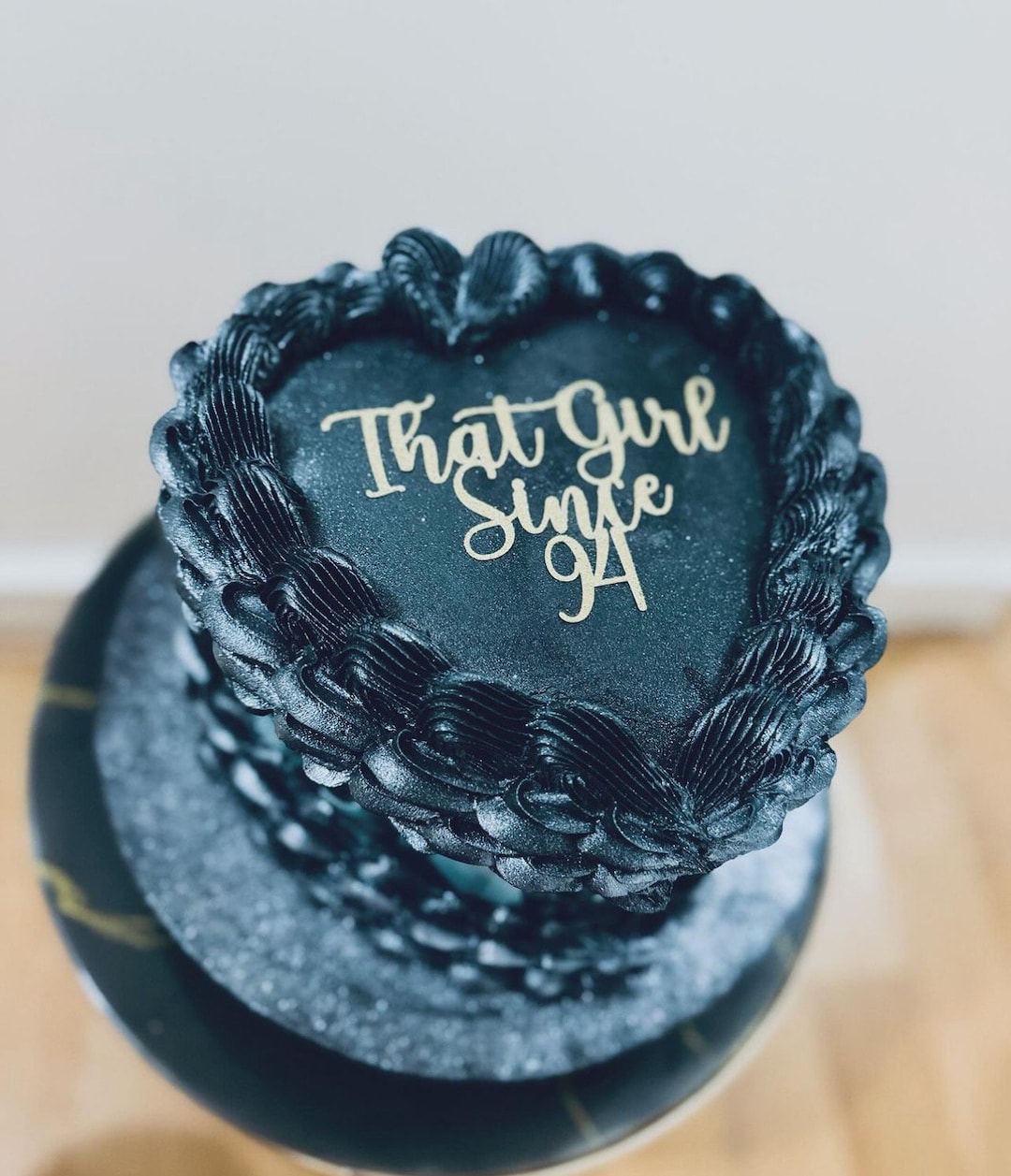 That Girl Since Cake Topper Charm, Personalised Cake Name Charm, Custom ...