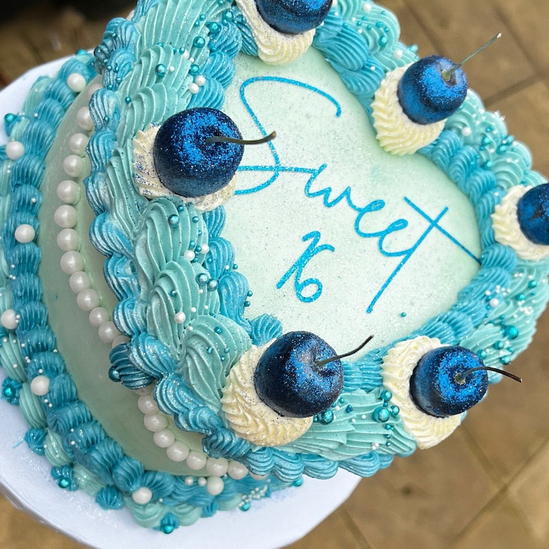 Sweet 16 Cake Topper - Etsy