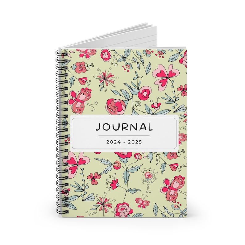 Spiral Notebook With Lined Paper, Journal, Journal With Lined Paper - Etsy