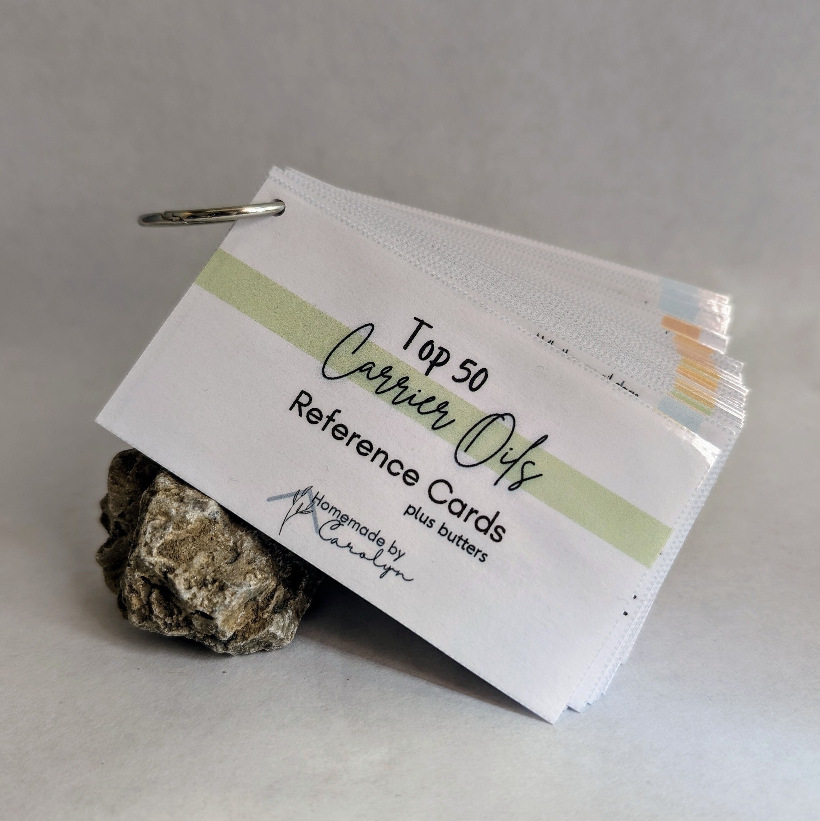 50+ Carrier Oils and Butters Reference Card Set - Etsy