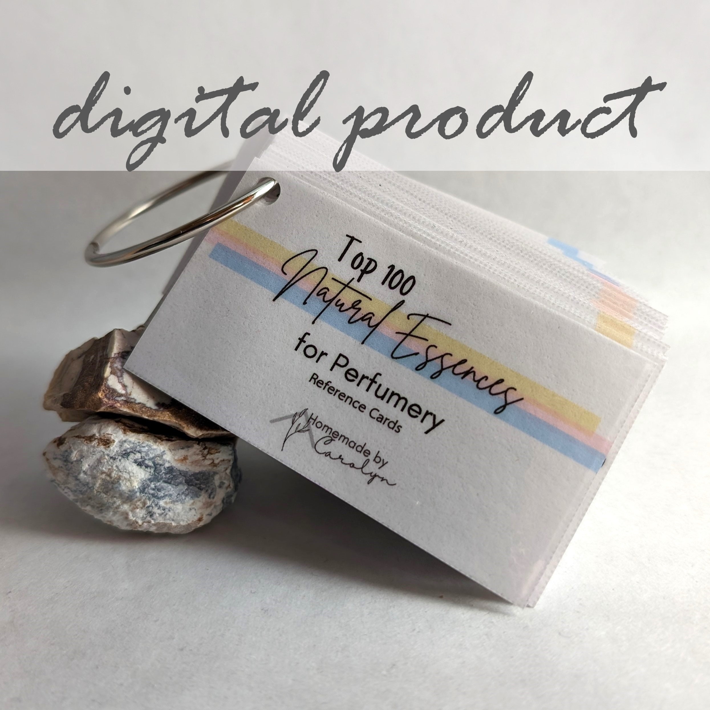 100 Natural Perfume Essence Cards ~ Digital Download - Etsy