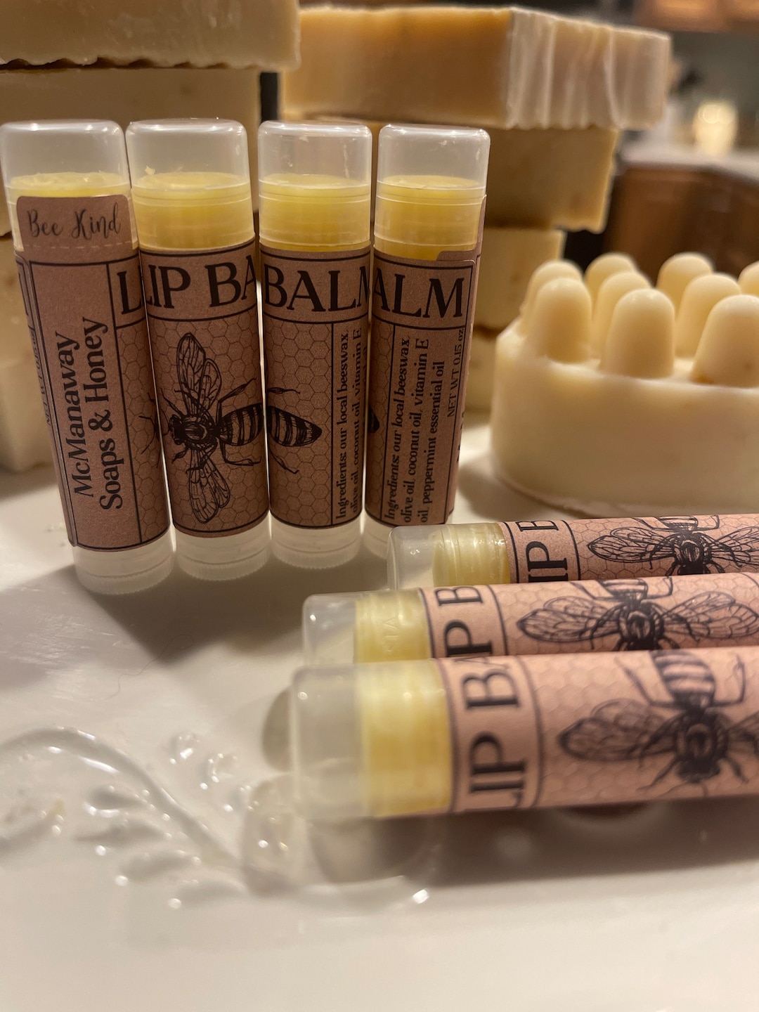 Lip Balm Our Local Raw Unfiltered Honey Fragrance Free Non Toxic - Etsy
