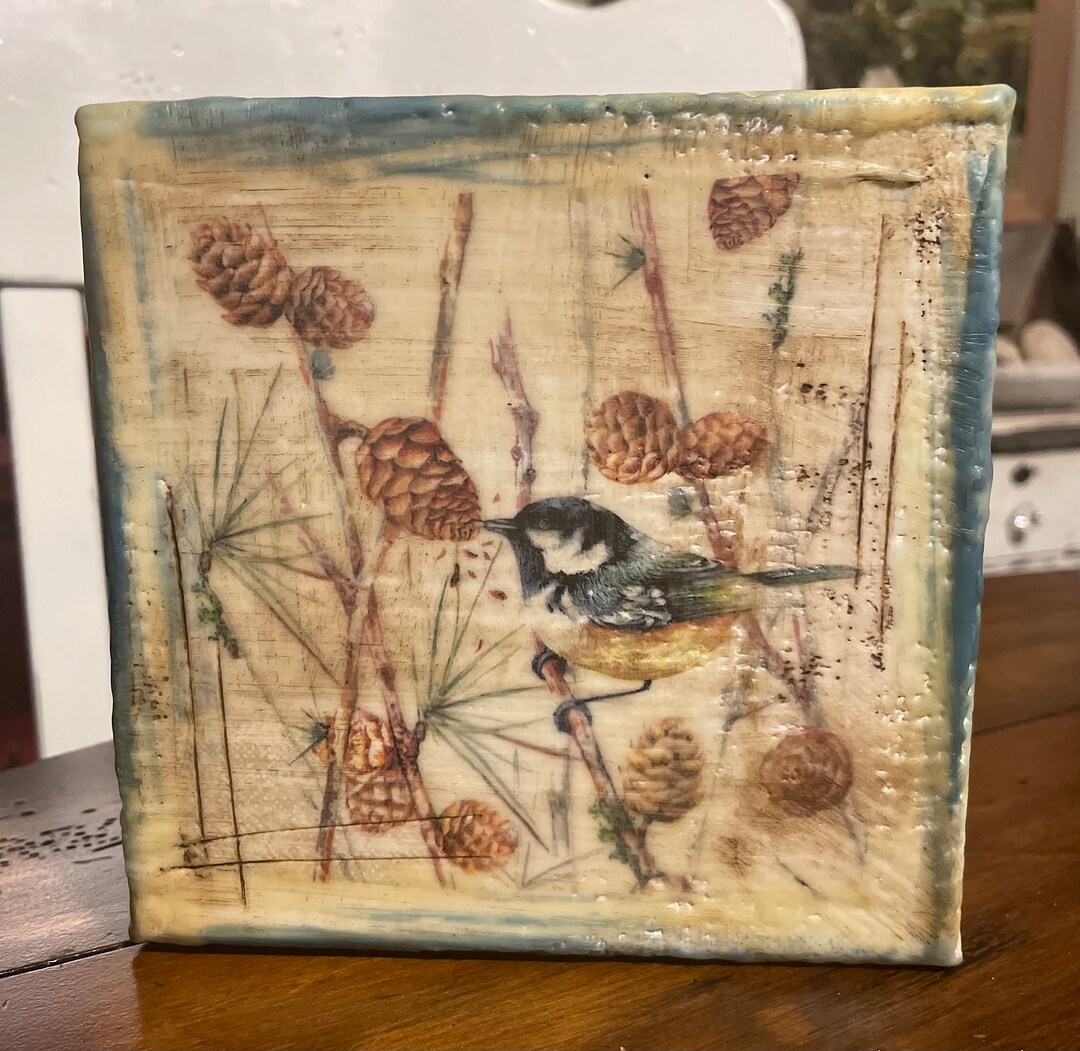 Woodland Bird Mixed Border Signs, Spring Decor, Summer Decor, Cottage ...