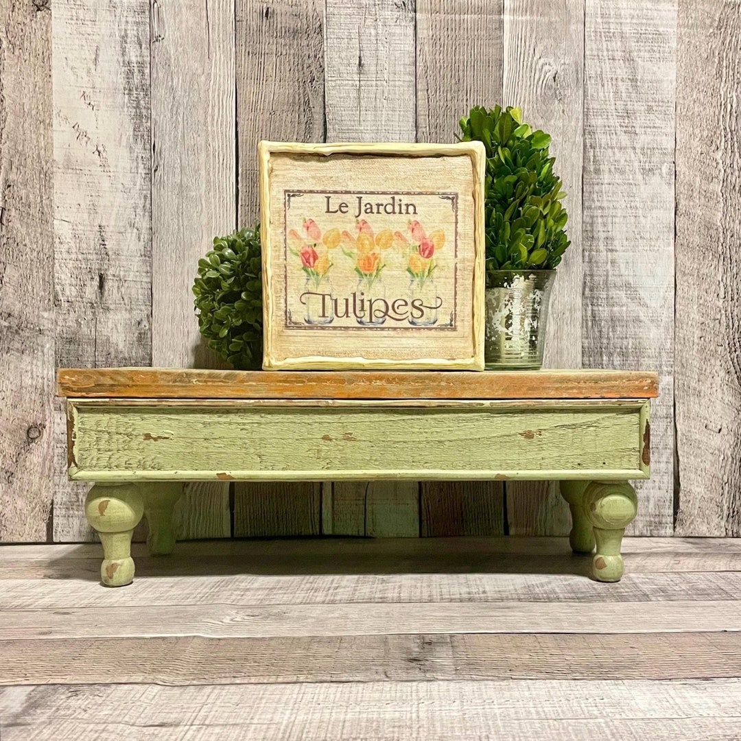 Spring Decorating French Country Tulip for Trays, Floral Farmhouse ...