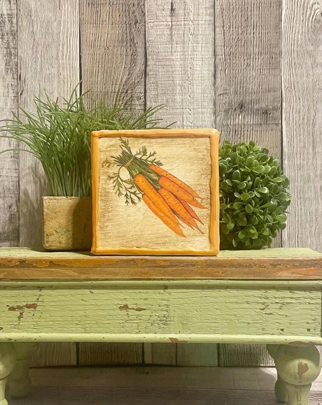 Primitive Carrot Kitchen Home Decore, Summer Canvas, Vegetable Spring ...