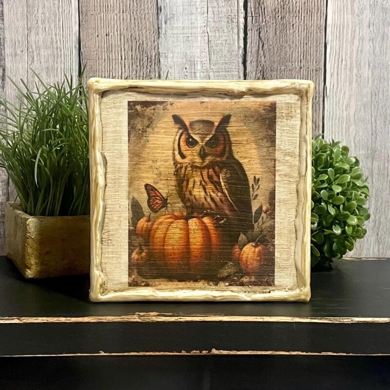 Rustic Owl - Etsy