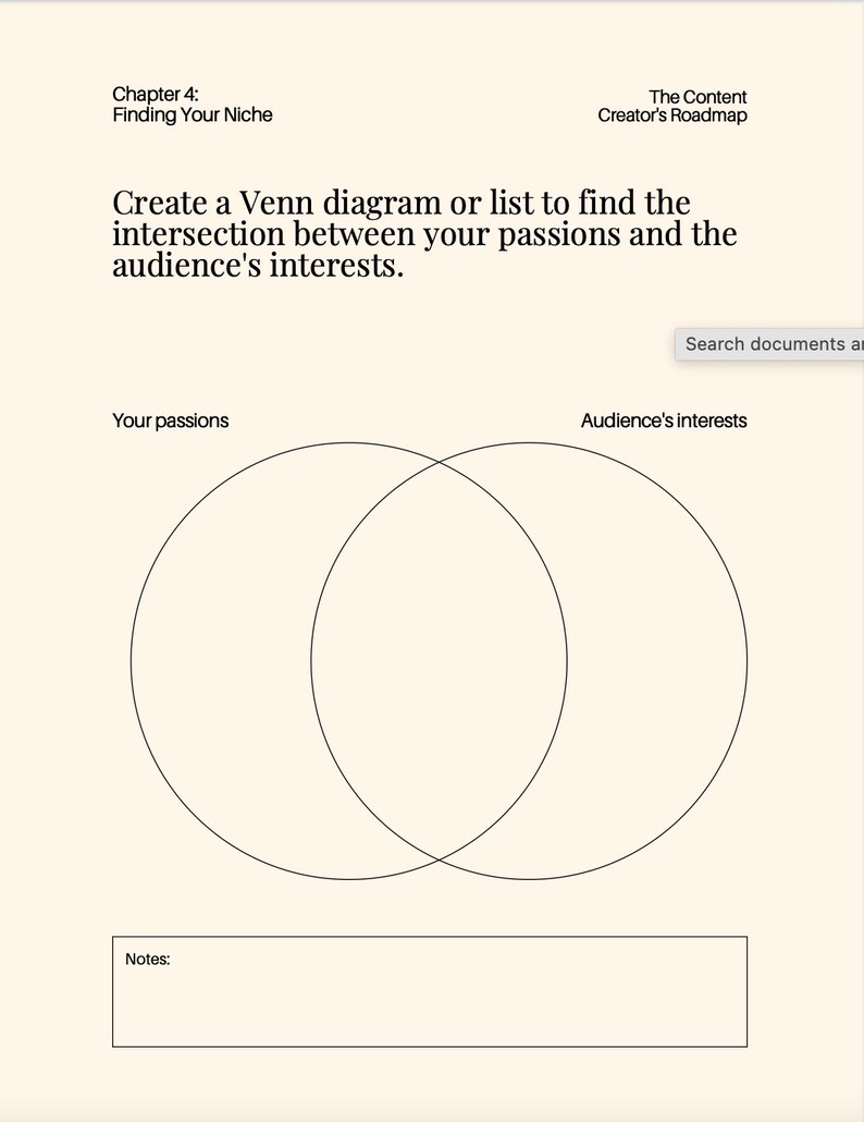Content Creators Roadmap - Etsy