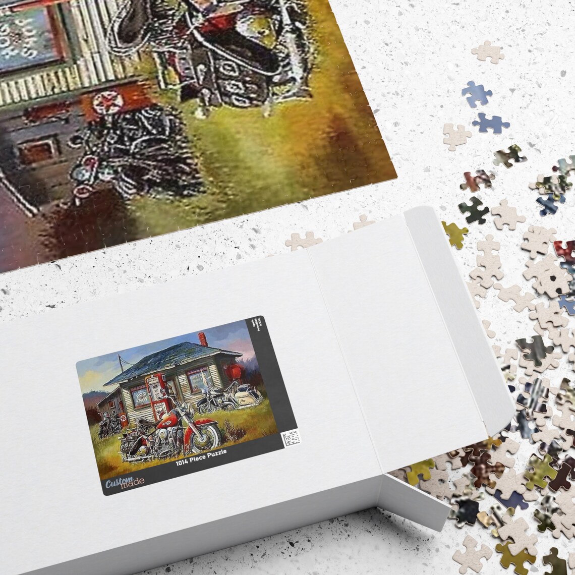 Vintage Motorcycle Puzzle (110, 252, 520, 1014-piece) - Etsy