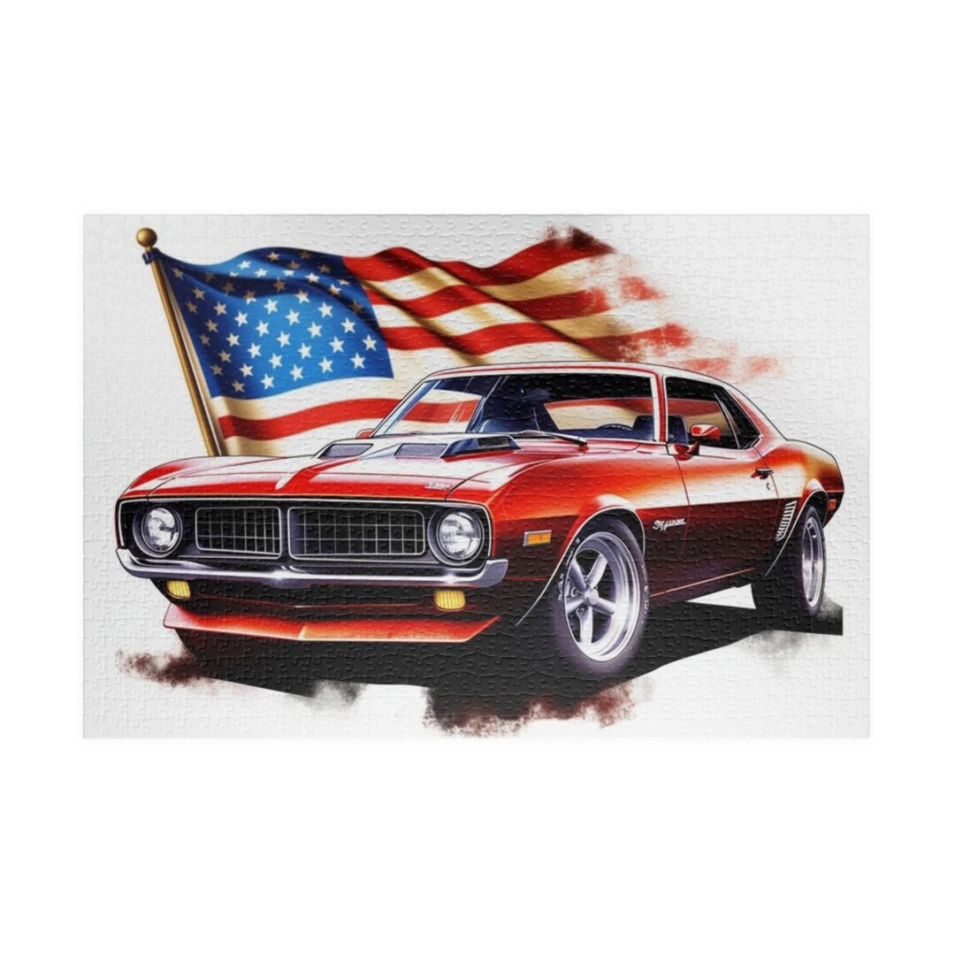 Muscle Car Puzzle 110, 252, 520, 1014-piece - Etsy
