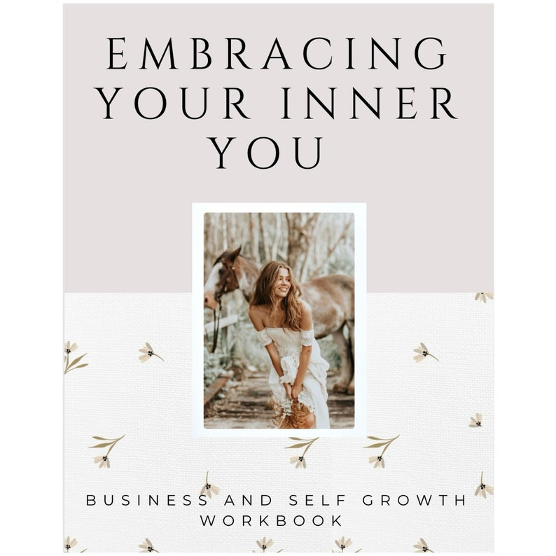 Embracing Your Inner You Workbook - Etsy