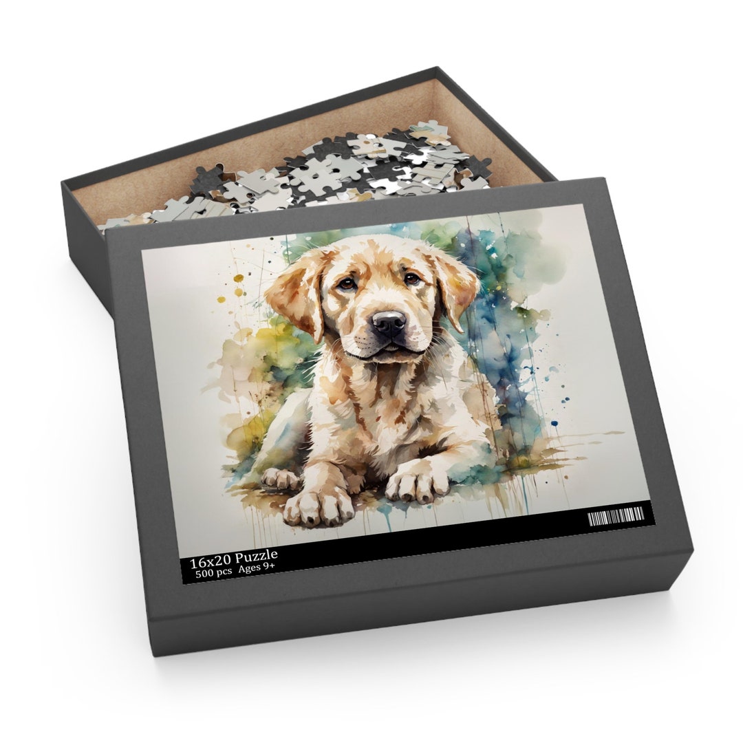 Puppy Puzzle 'winston' - Labrador Retriever - Etsy