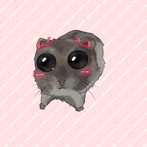 SAD HAMSTER VTUBER - Cute Meme Animal Avatar Live2d Model - Fully ...