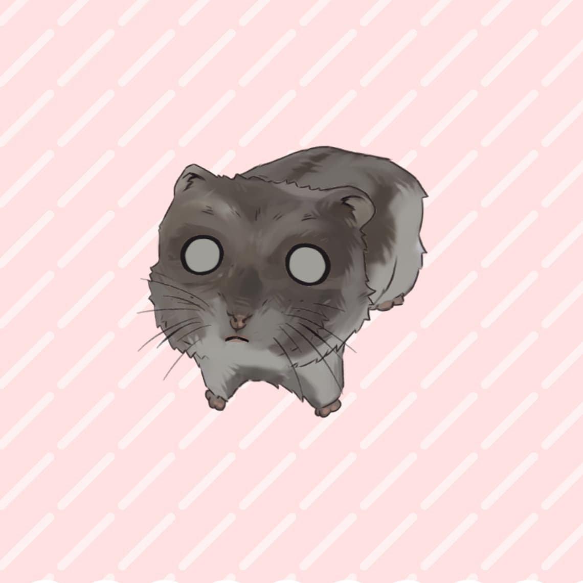 SAD HAMSTER VTUBER Cute Meme Animal Avatar Live2d Model Fully Rigged ...