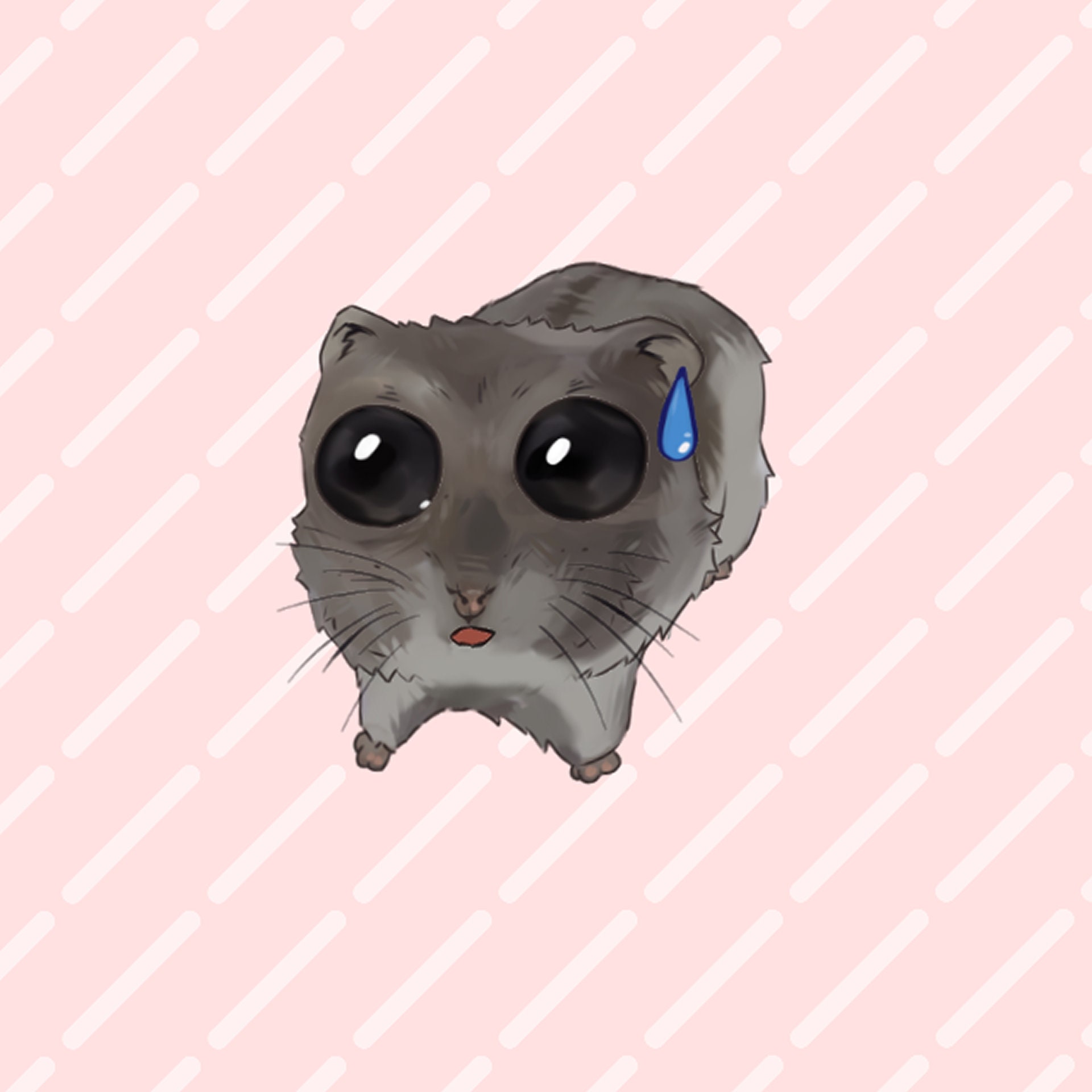 SAD HAMSTER VTUBER - Cute Meme Animal Avatar Live2d Model - Fully ...