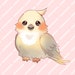 Cute Bird Cockatiel Vtuber Mascot Avatar - Rigged Chibi Animal Live2d ...