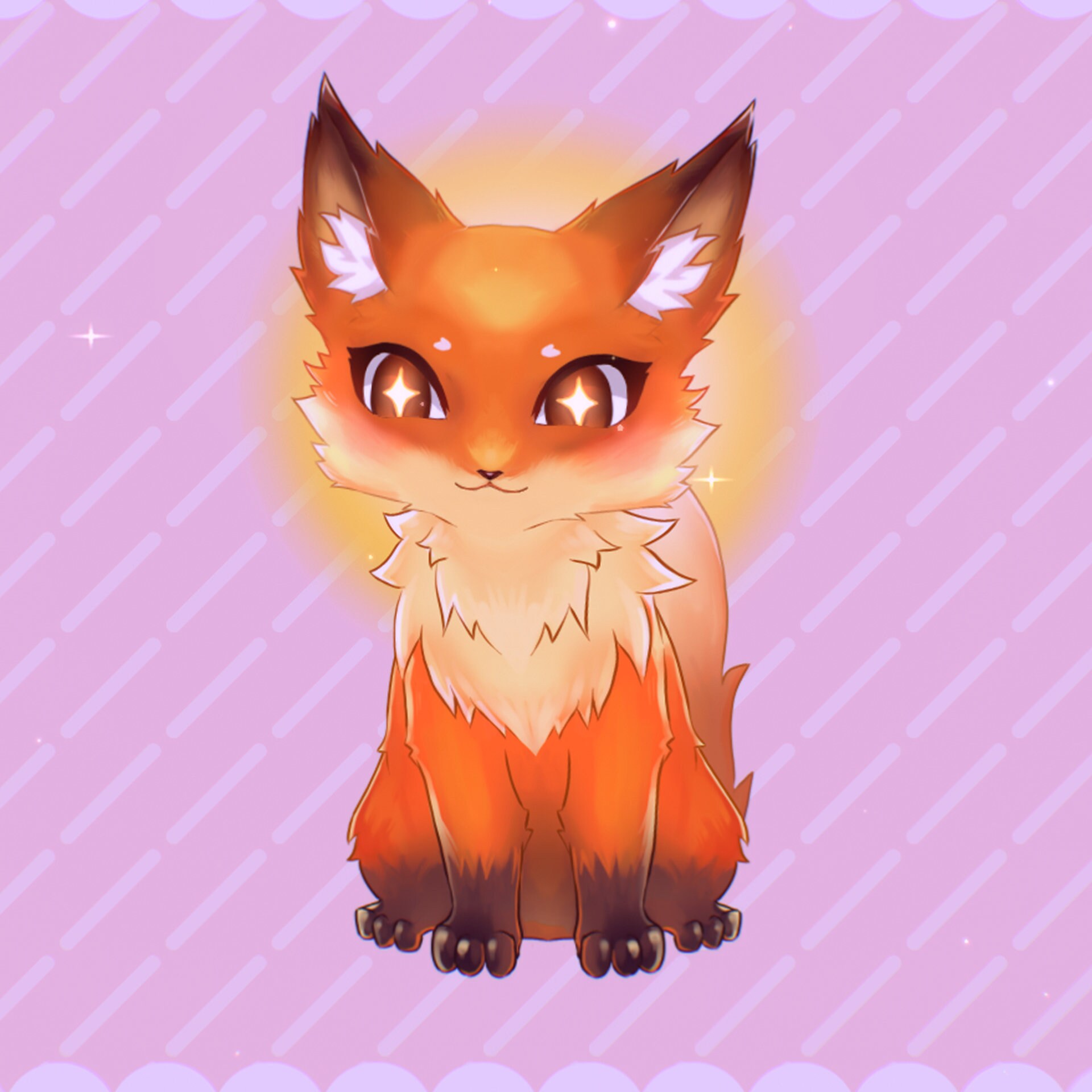 CUSTOMIZABLE FOX VTUBER Animal Mascot Avatar Fully Rigged Chibi Animal ...