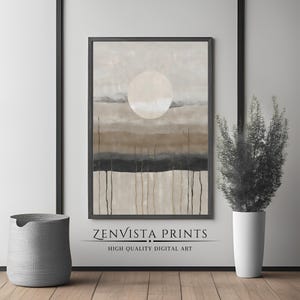 Wabi Sabi Wall Art Printable Japandi Art Printable Downloadable Neutral ...