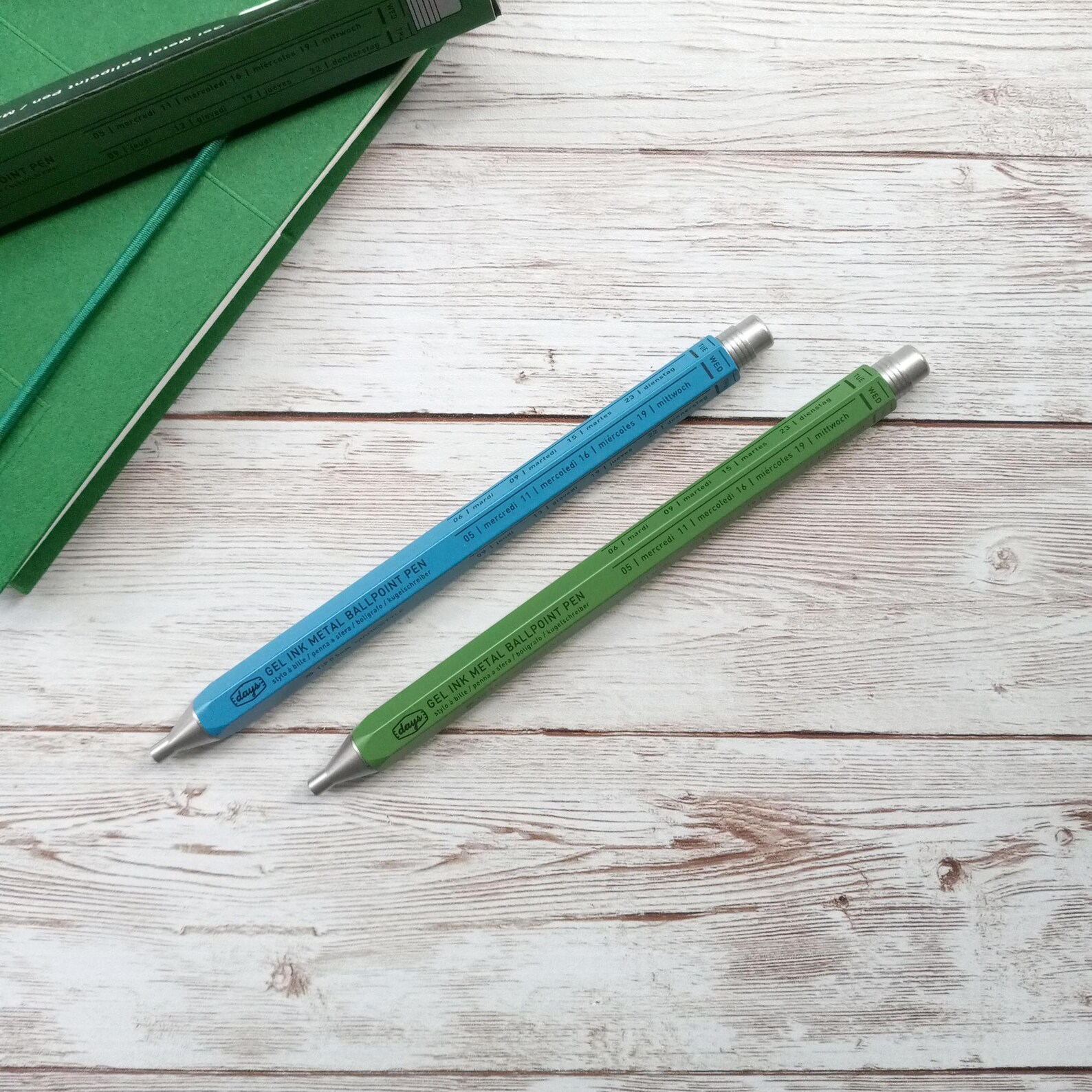 Mark'style Days Metal Ballpoint Pen - Gel Ink - 0.5mm - Etsy