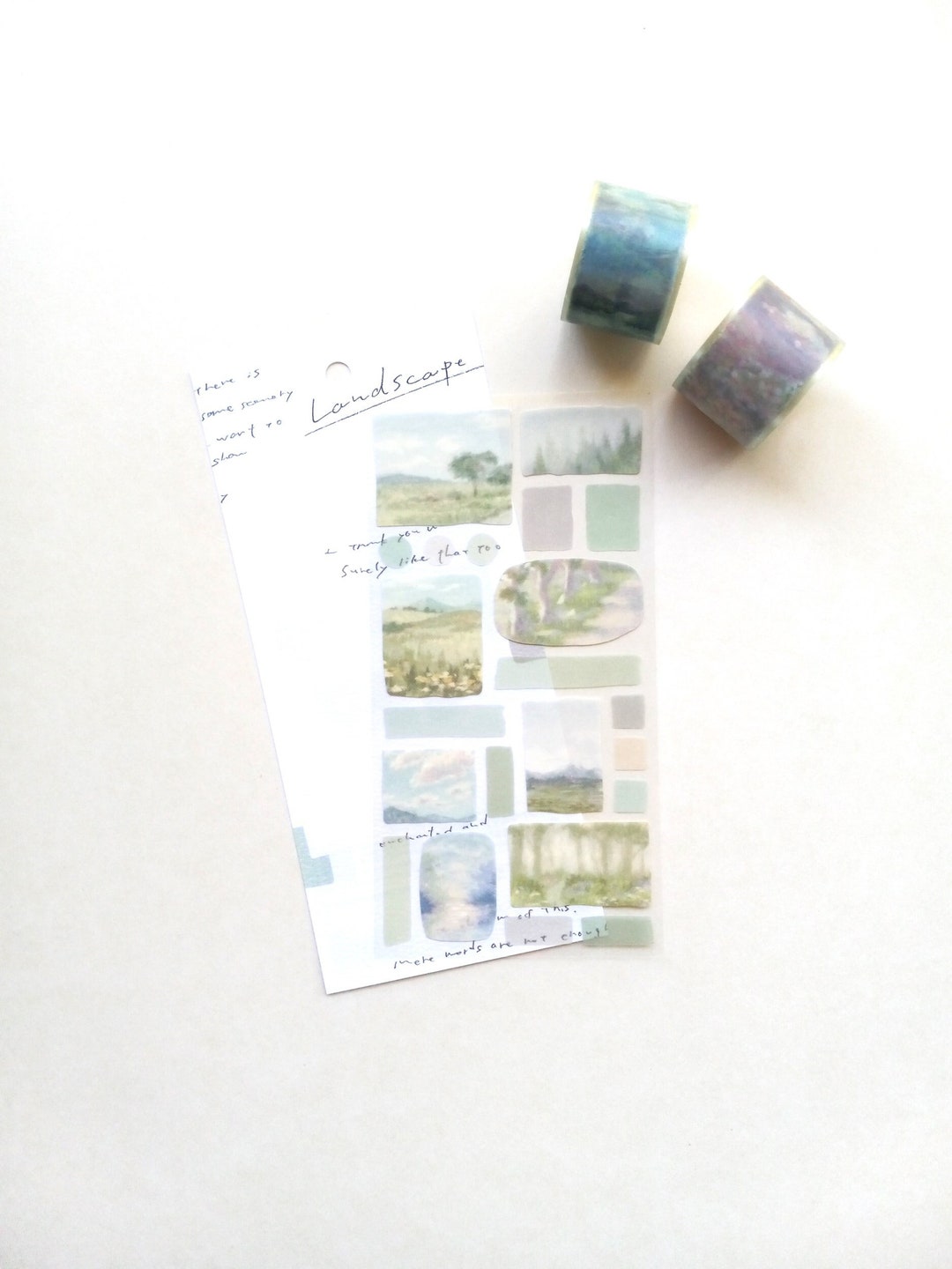 Mind Wave - Stickers - Landscape - Sunlight Filtering Through Trees - Etsy