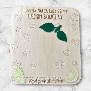 DIY Handprint Sign| Lemon| Craft| Father’s Day Gift| Handprint Sign ...