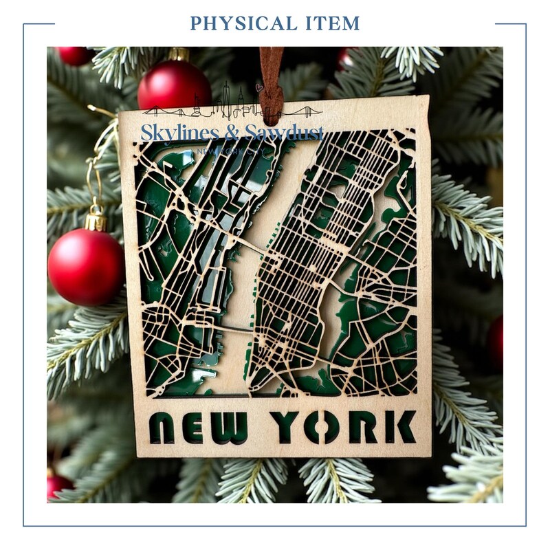 Nyc Map - Etsy