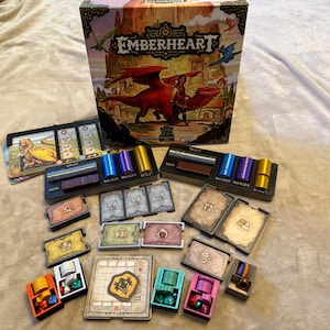 Emberheart Board Game - Etsy