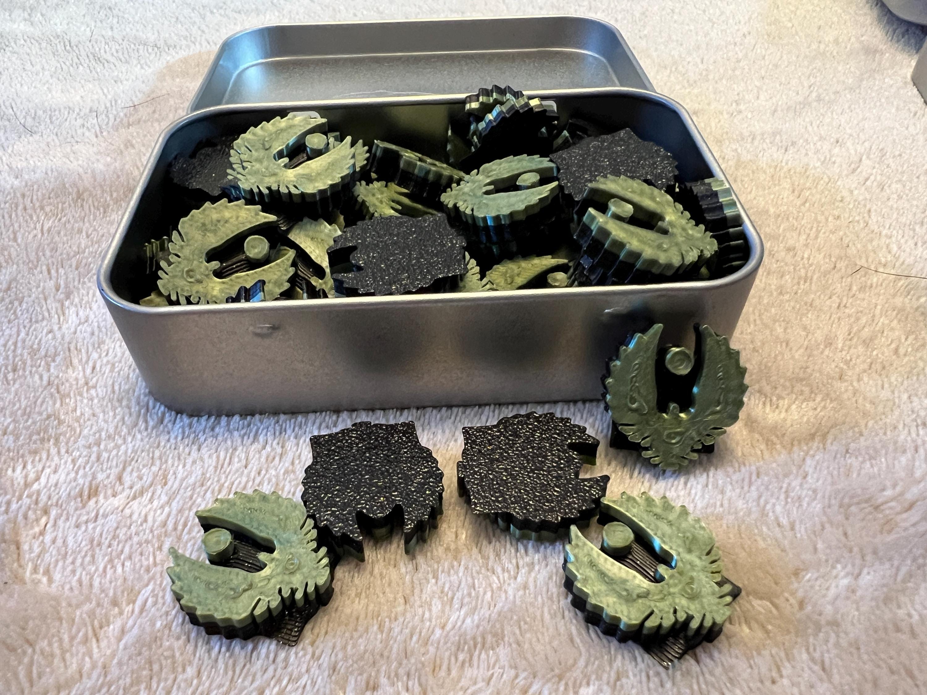 Star Trek: Captain's Chair EXHAUSTION Tokens [set of 12] - Etsy