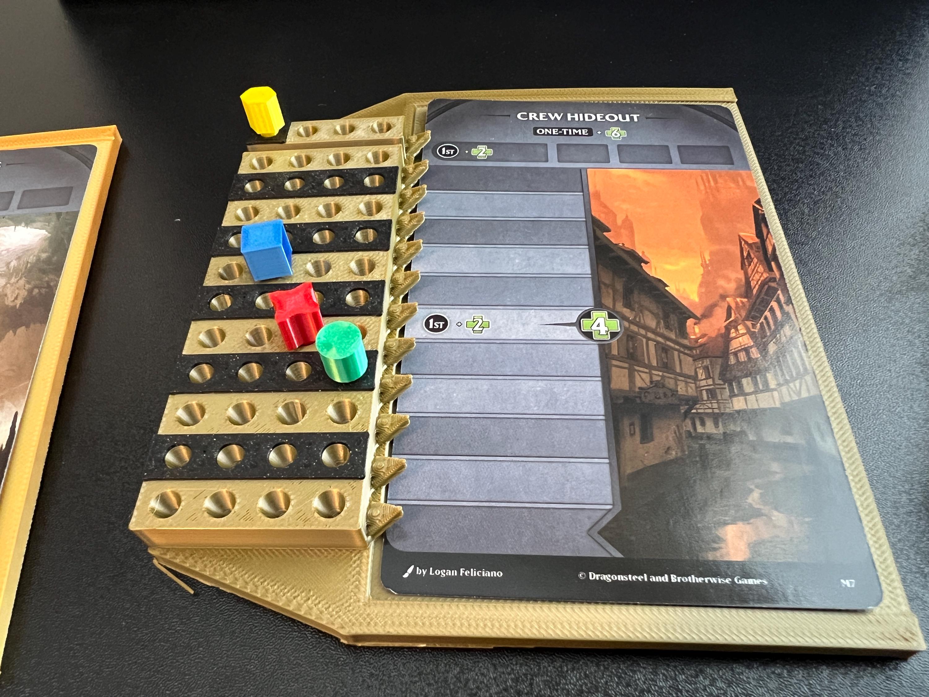 Mistborn Mission Tracking Trays (deck Building Game Upgrade) - Etsy