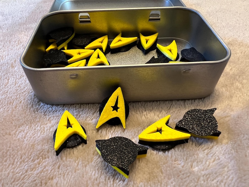 Star Trek: Captain's Chair EXHAUSTION Tokens [set of 12] - Etsy