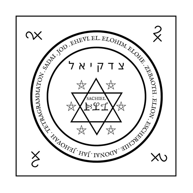 7 Archangel Lamens and Table of Practice Bundle - Digital Files - Etsy
