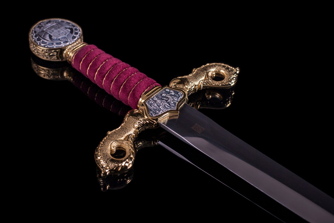 Sword of Christopher Columbus Gold by Marto Toledo - Etsy