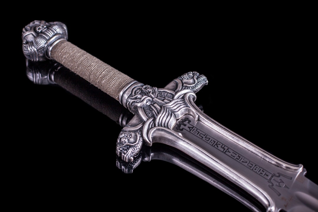 Espada Atlantean De Conan El Bárbaro En Plata De Marto Toledo - Etsy