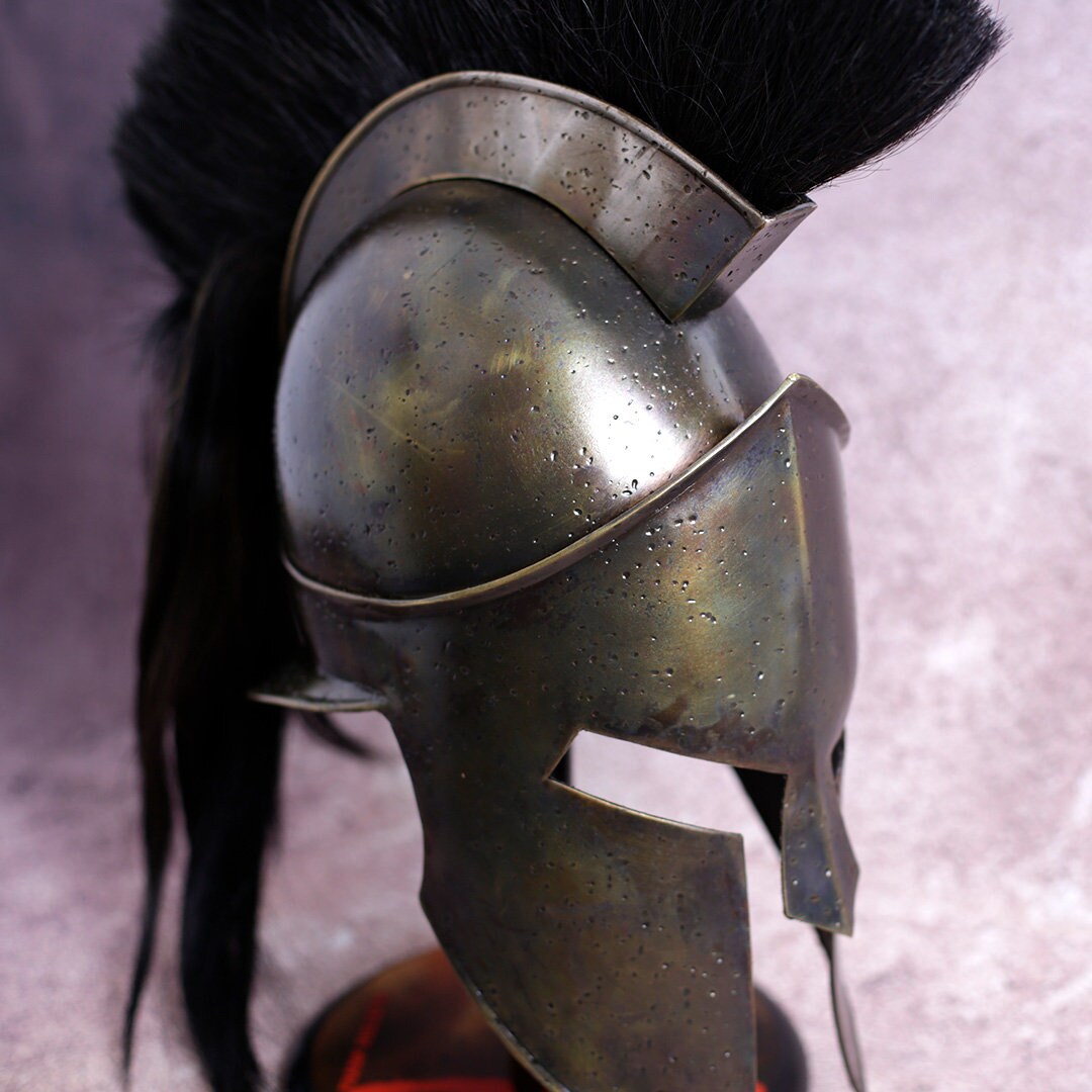 Spartan Leonidas Helmet by Windlass Steelcrafts - Etsy