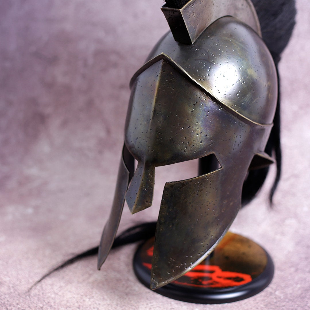 Spartan Leonidas Helmet by Windlass Steelcrafts - Etsy
