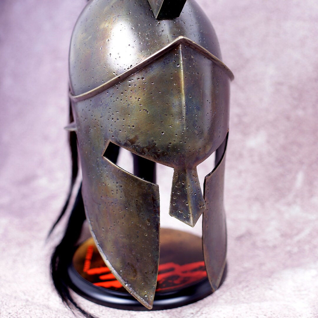 Spartan Leonidas Helmet by Windlass Steelcrafts - Etsy