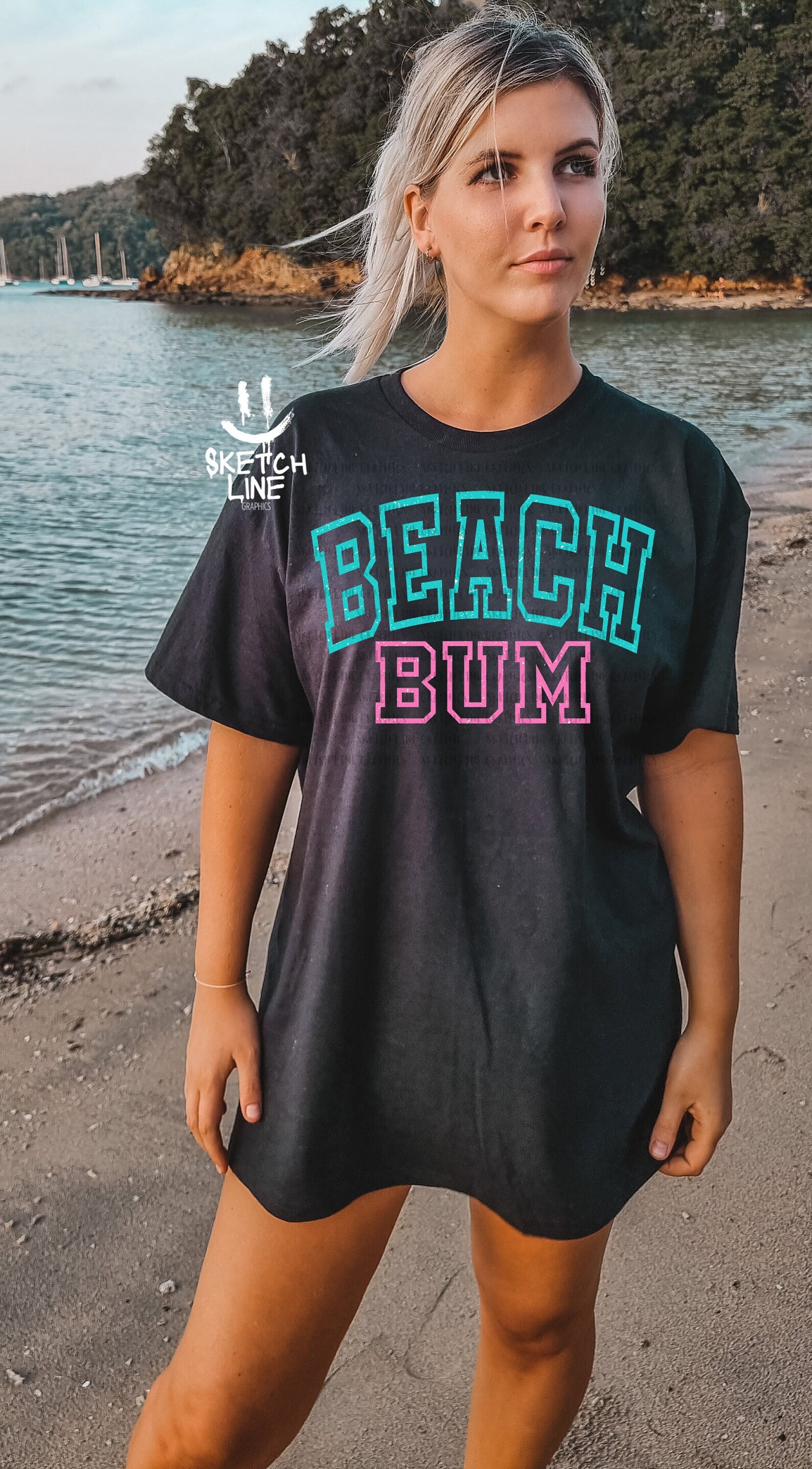 Beach Bum Varsity Letters Sublimation Png Svg Summer Shirt Design ... Beach Bum Varsity Letters Sublimation Png Svg Summer Shirt Design ...