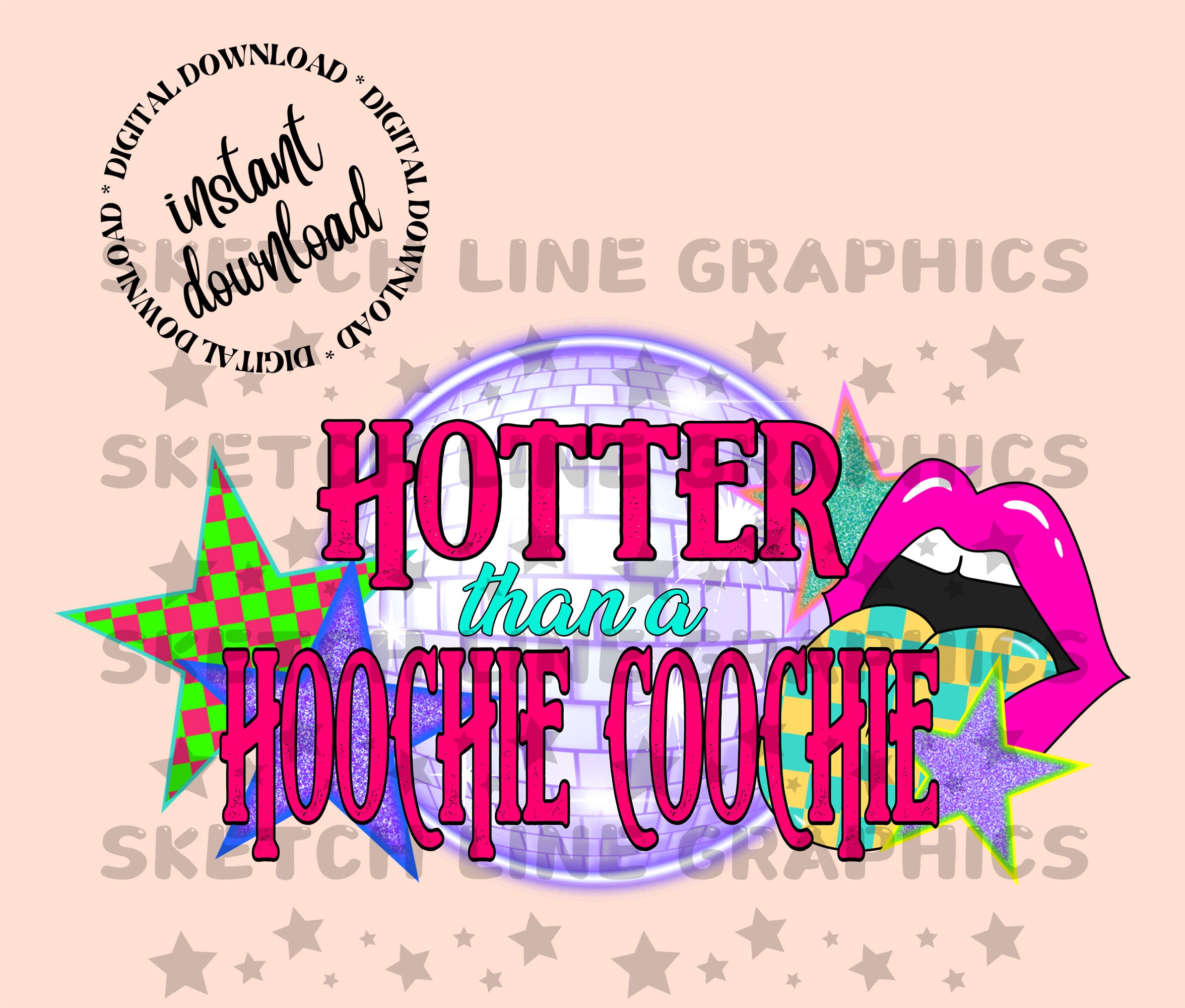 Hotter Than A Hoochie Coochie Trucker Hat Patch Png Design, Checkered Trucker Hat Patch Png ...
