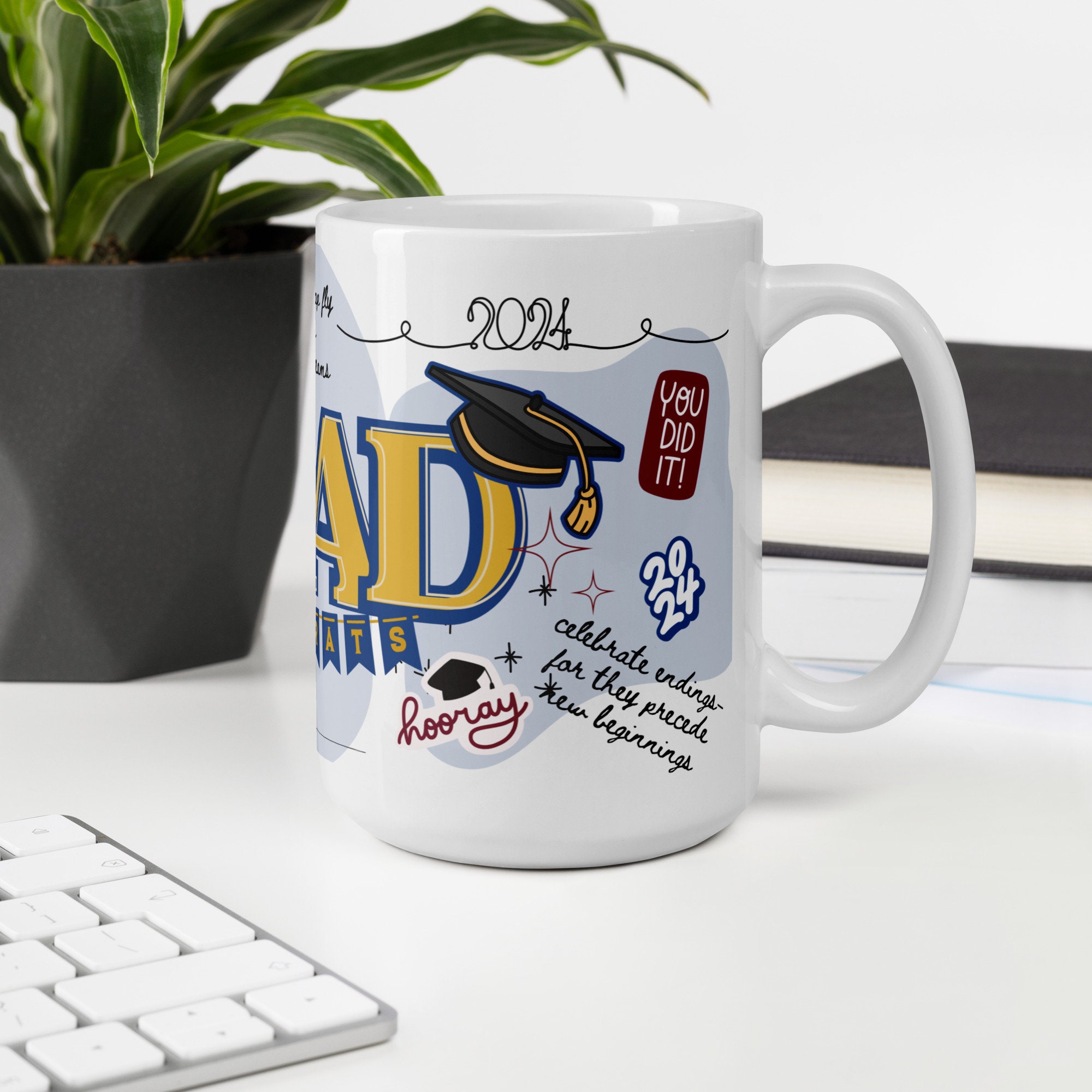 Graduation Gift 2024 Congratulations Graduate Coffee Mug Celebration ...