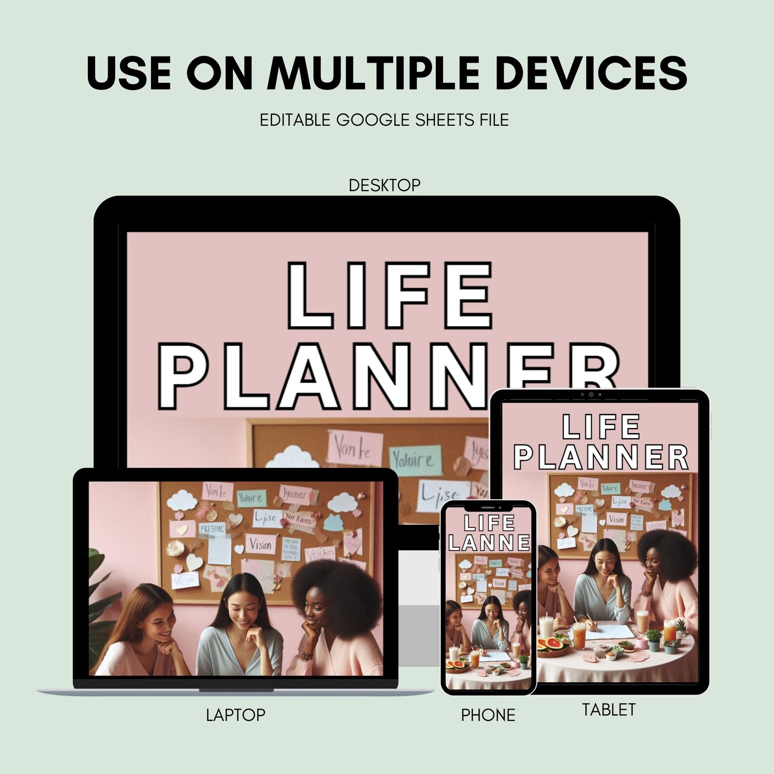 Editable Life Planner | Printable, Digital PDF | Home Management | All ...