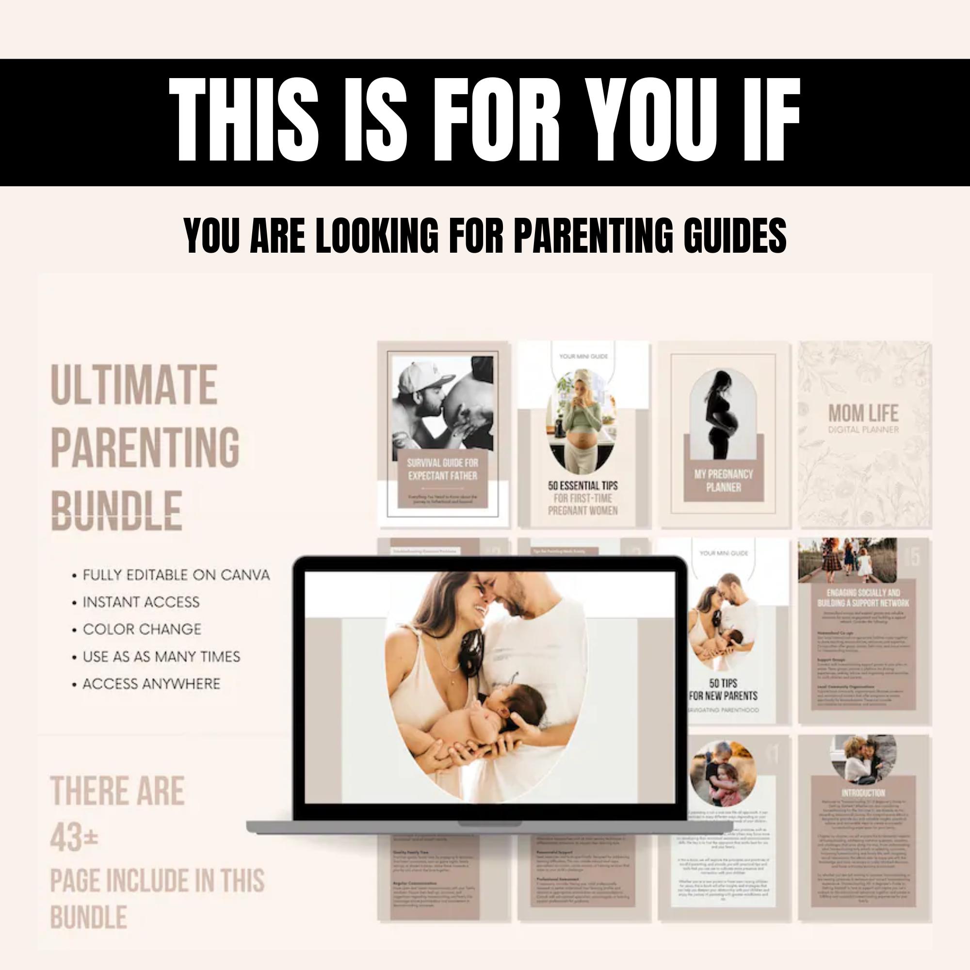 Ultimate Parenting Bundle | Printable Resources for New Parents ...