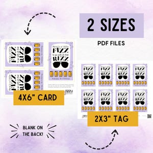 Funny 'rizz & Fizz' Soda Birthday Card (printable) - Etsy